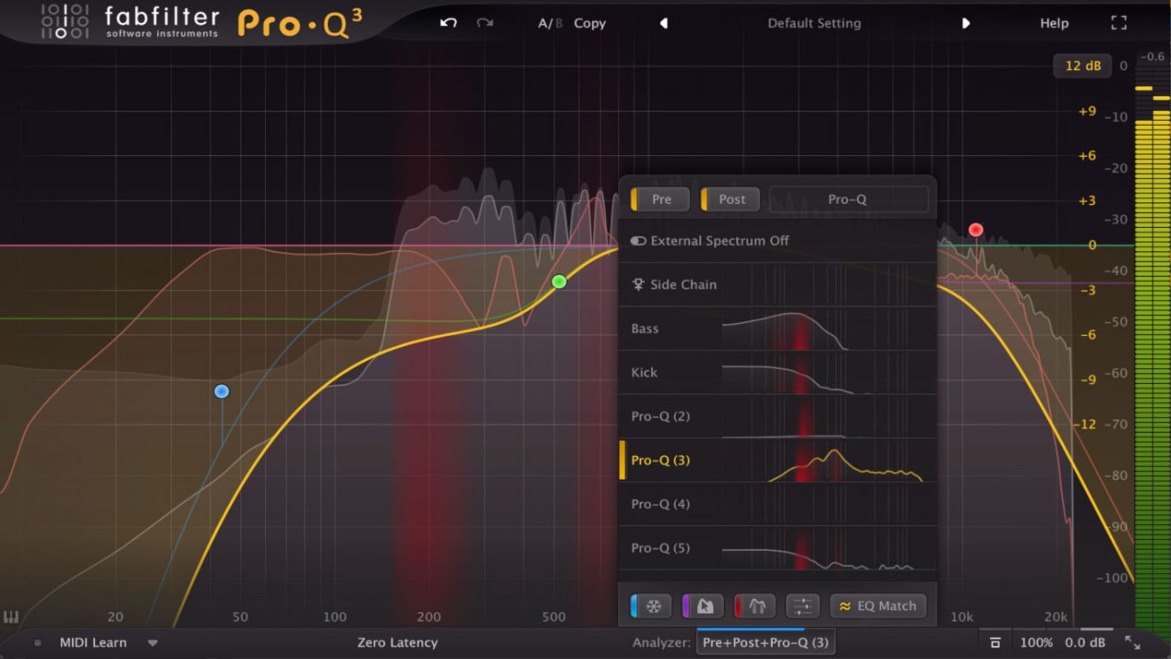Technik: Das Fabfilter "Pro Q3" Equalizer-Plug-In im Test