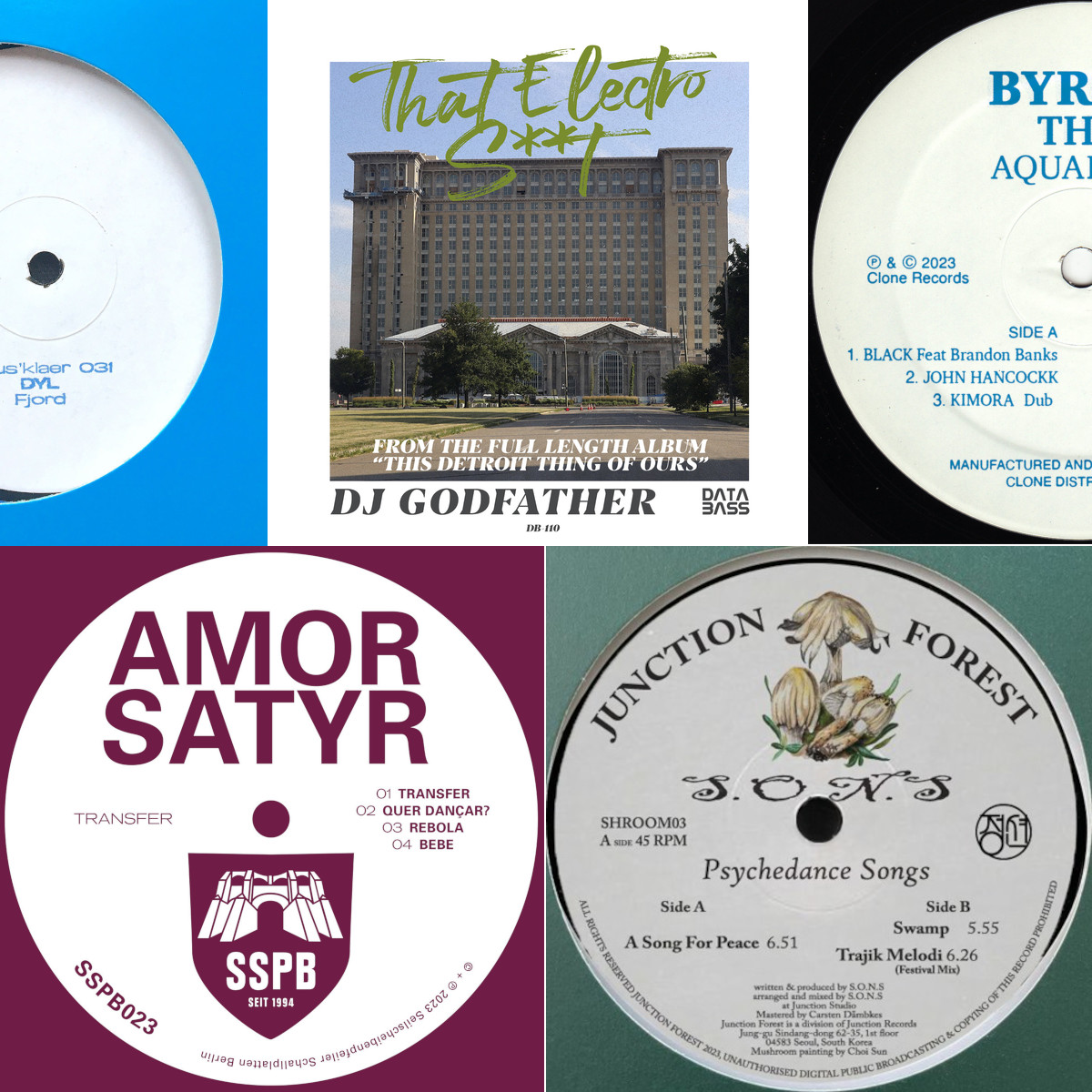 Die Platten der Woche mit Amor Satyr, S.O.N.S, Byron The Aquarius, DJ ...