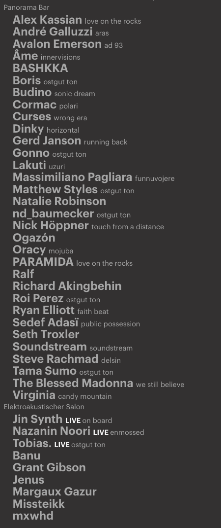 20 Jahre Berghain: Das ist das Programm der Jubiläums-Klubnacht - Groove