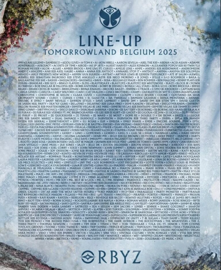 Tomorrowland: Line-up angekündigt - Groove